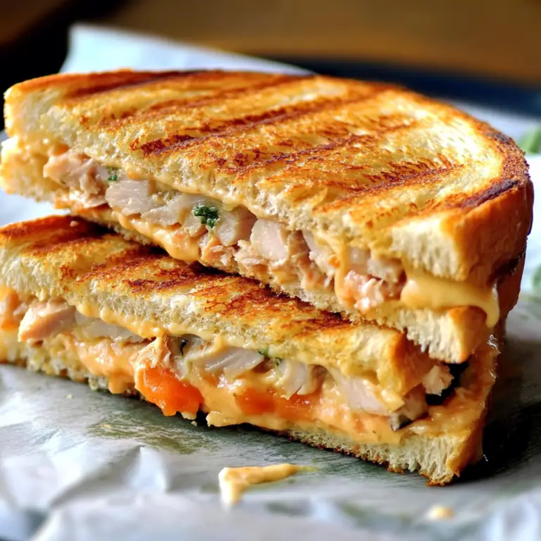 Tuna Panini Melt A Classic Sandwich With a Gourmet Twist