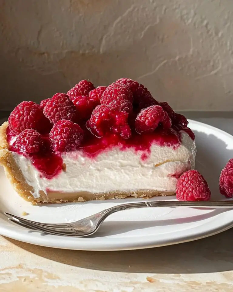 The Most Amazing Raspberry Cream Pie Recipe