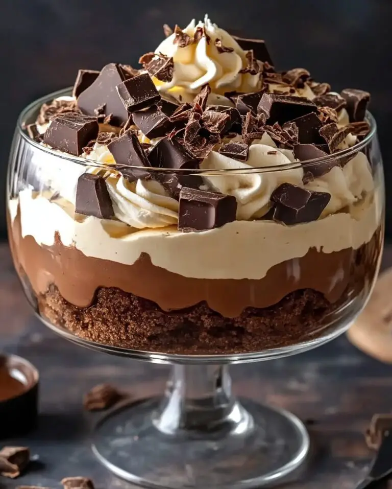 Baileys Chocolate Cheesecake Trifle