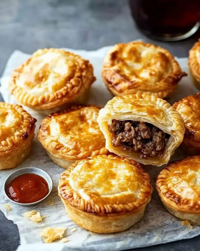 Party Pies (Aussie Mini Beef Pies / Meat Pies)