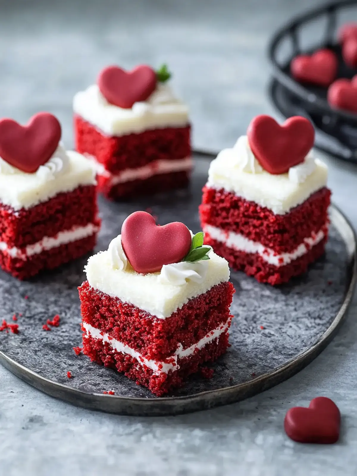 Mini Red Velvet Cakes: Irresistible Sweet Treat for Valentine