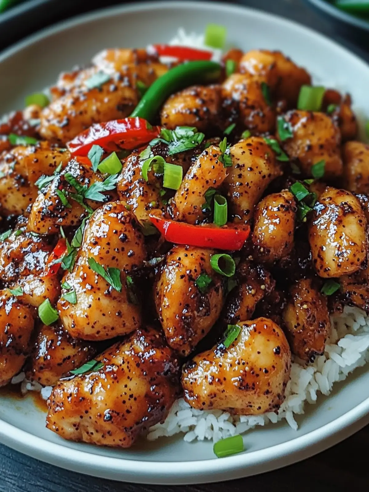 Bold and Flavorful Black Pepper Chicken Stir-Fry Tonight