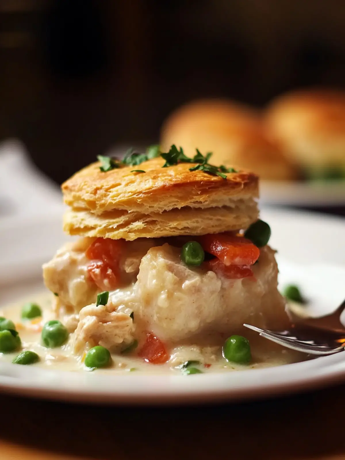 Savor Homey Red Lobster Biscuit Chicken Pot Pie Delight