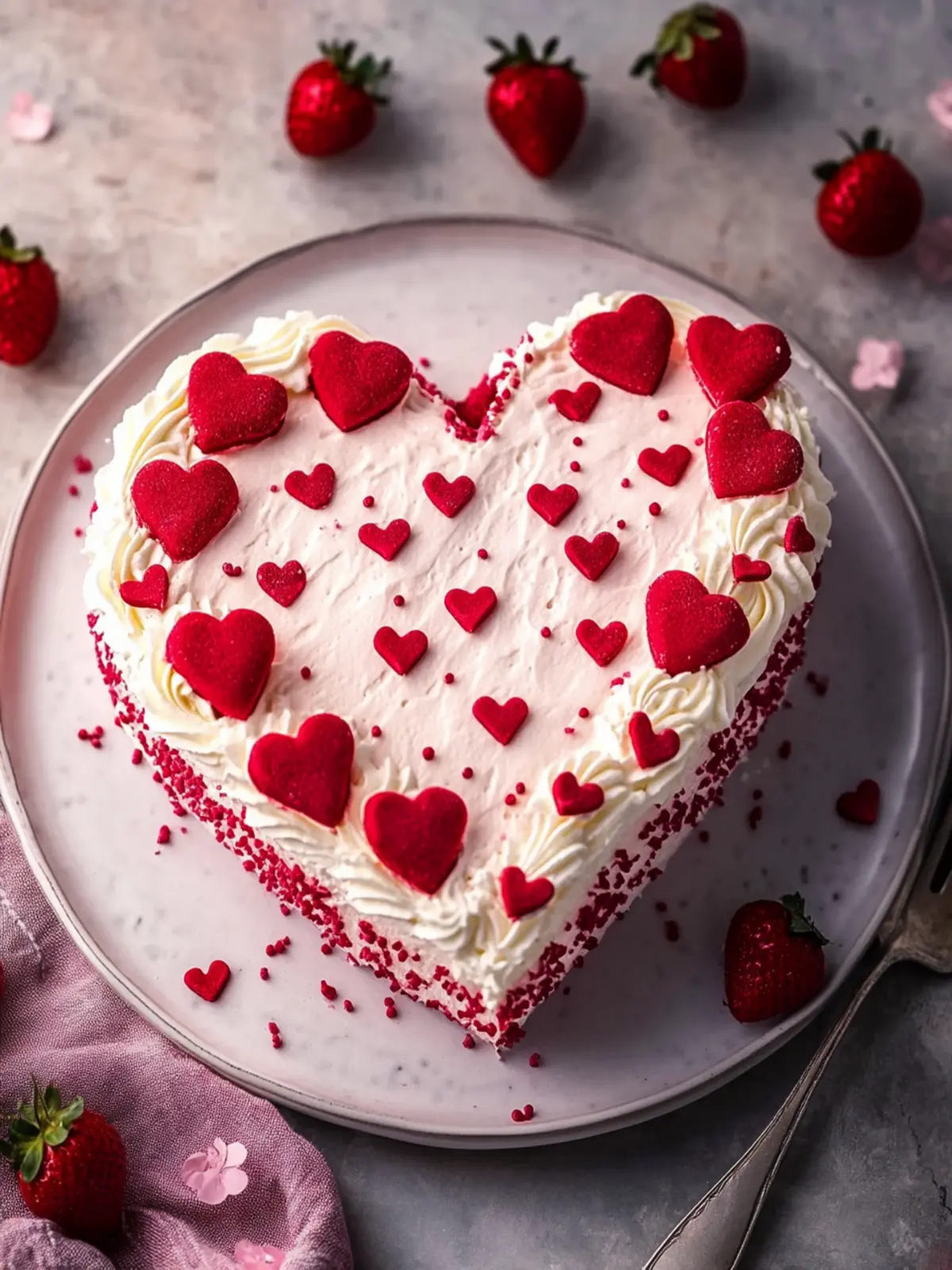 Create a Loving Heart Shaped Cake for a Sweet Valentine’s Day