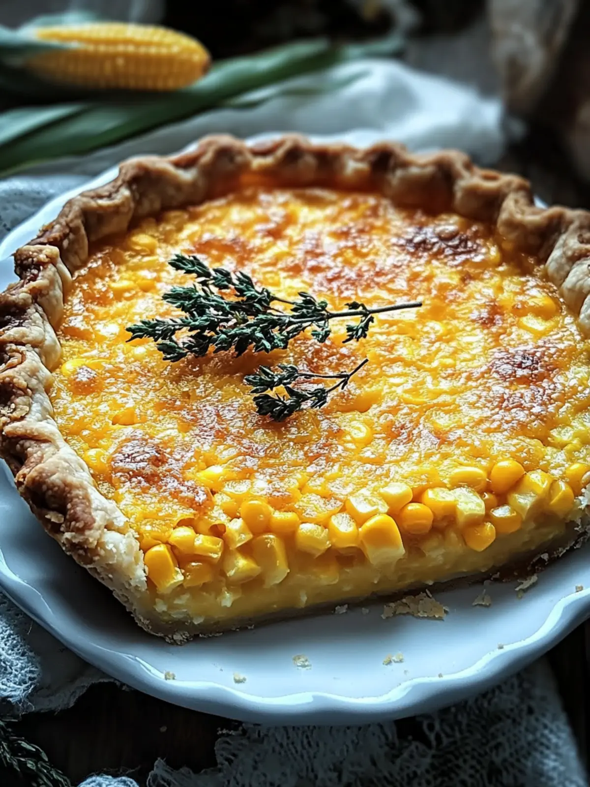 Cheddar Sweet Corn Pie: Your New Favorite Comfort Food
