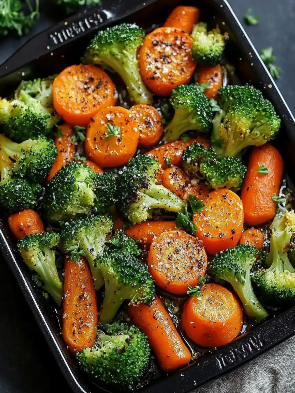 Roasted Broccoli and Carrots: A Flavorful Veggie Delight