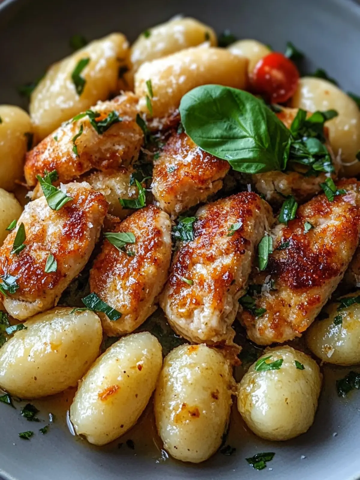 Crispy Garlic Chicken & Gnocchi: Your Cozy One-Pan Dinner Solution