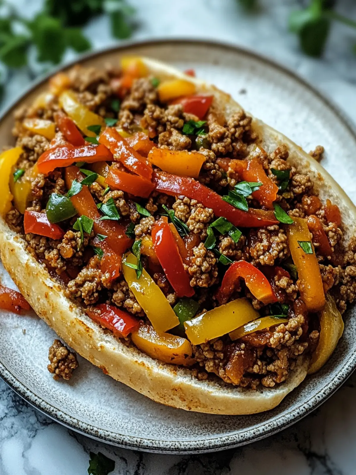 Vibrant Ground Turkey and Peppers Skillet in 30 Minutes