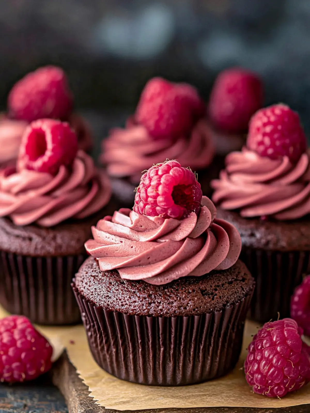 Irresistible Chocolate Raspberry Cupcakes for Any Celebration