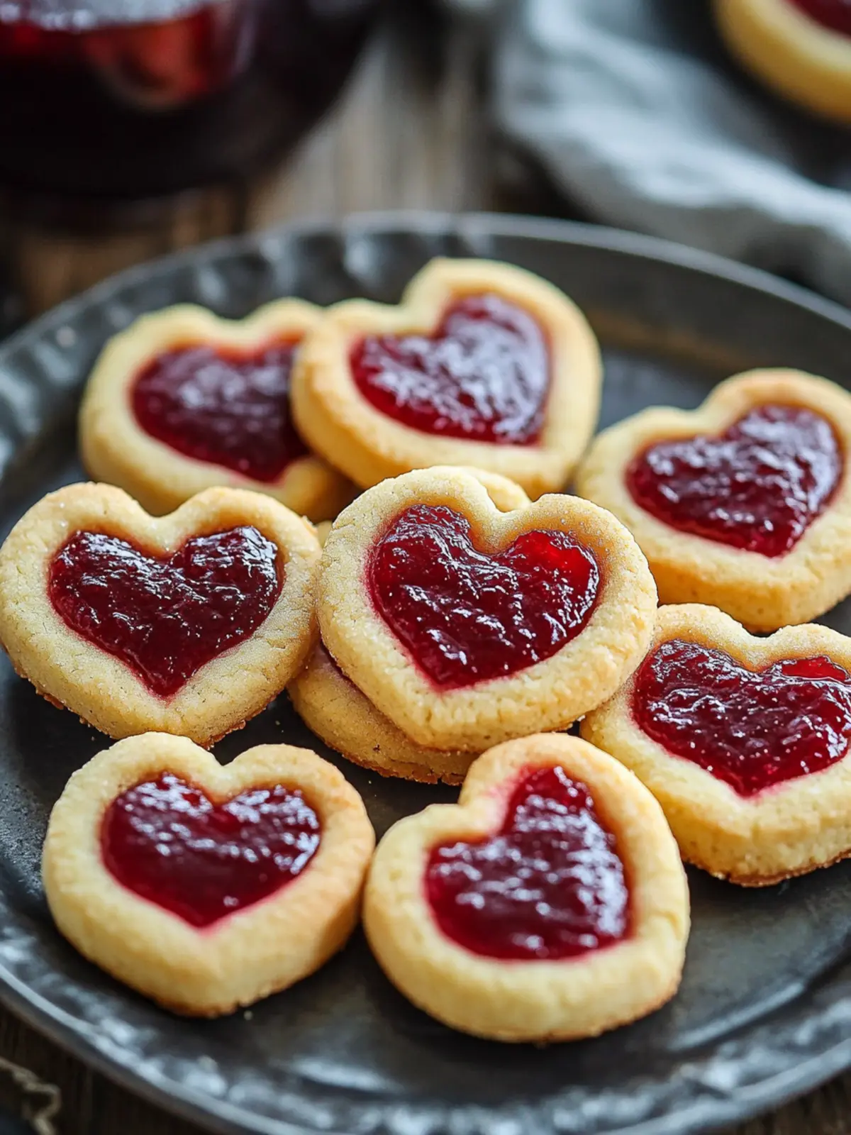 Heart Jam Cookies That Melt in Your Mouth with Love
