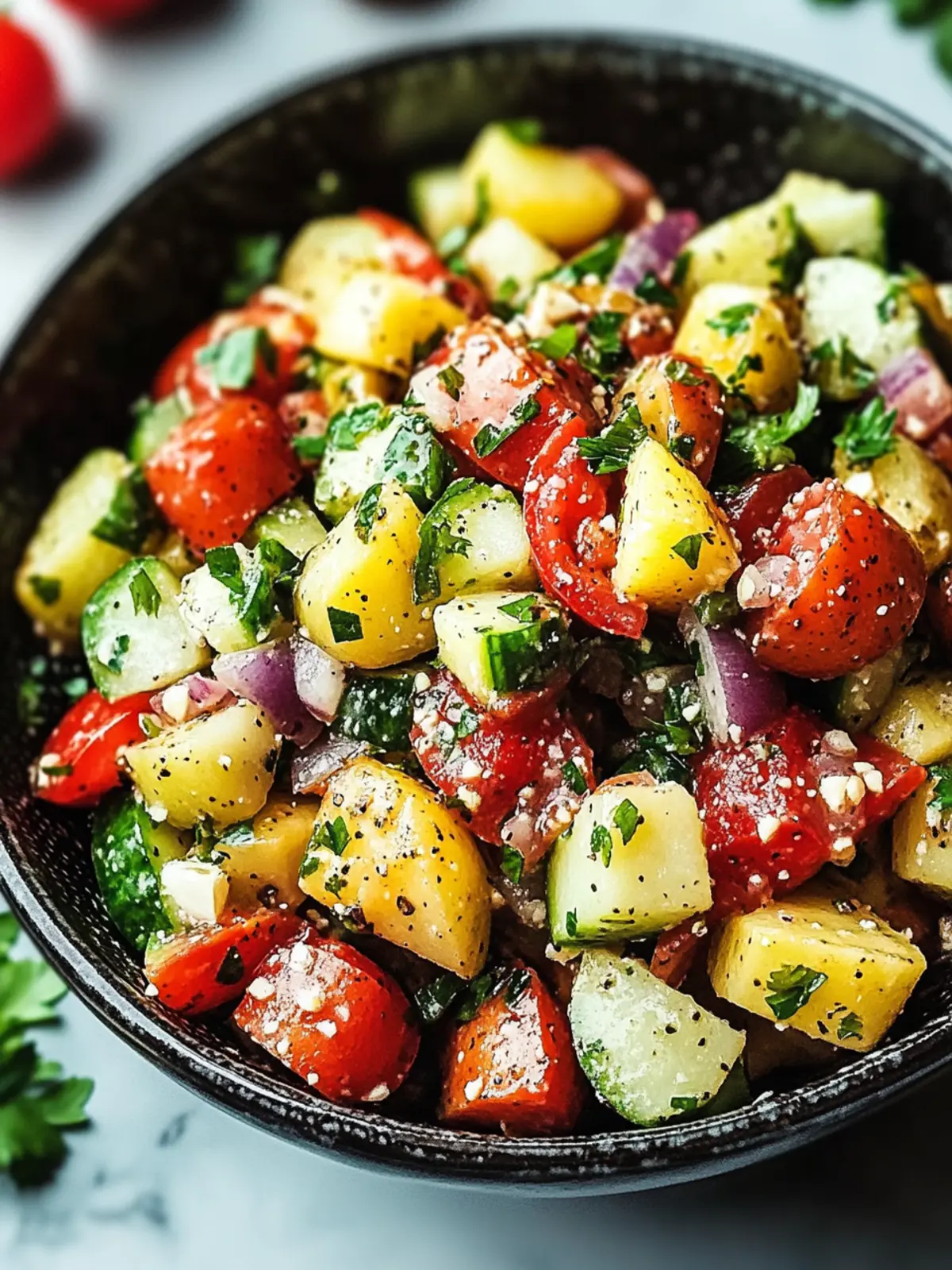 Delicious Turkish Potato Salad: A Refreshing Twist Awaits