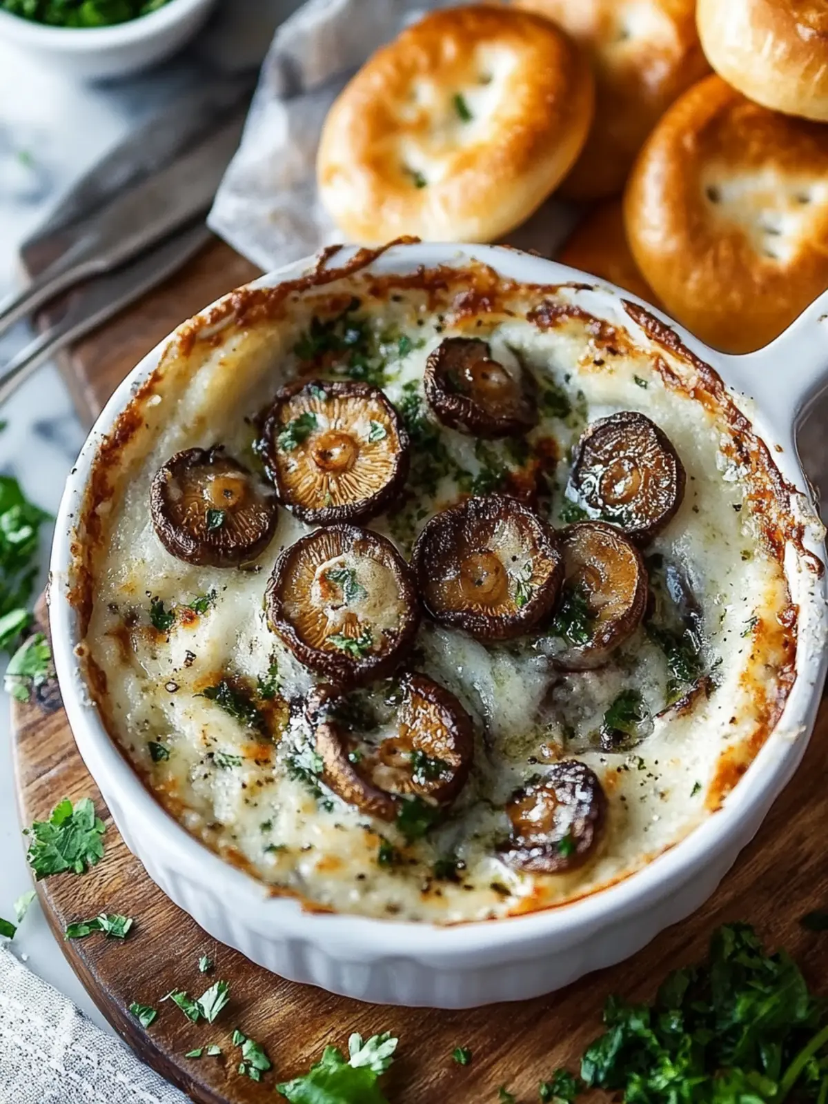 Irresistible Stuffed Mushroom Dip Perfect for Any Gathering