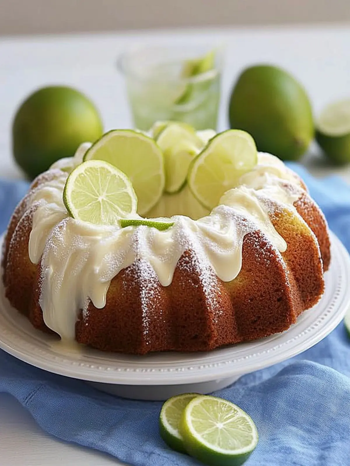 Moist & Tangy Key Lime Pound Cake to Brighten Your Day