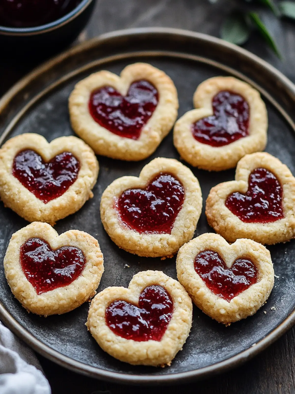 Heart Jam Cookies That Melt in Your Mouth with Love