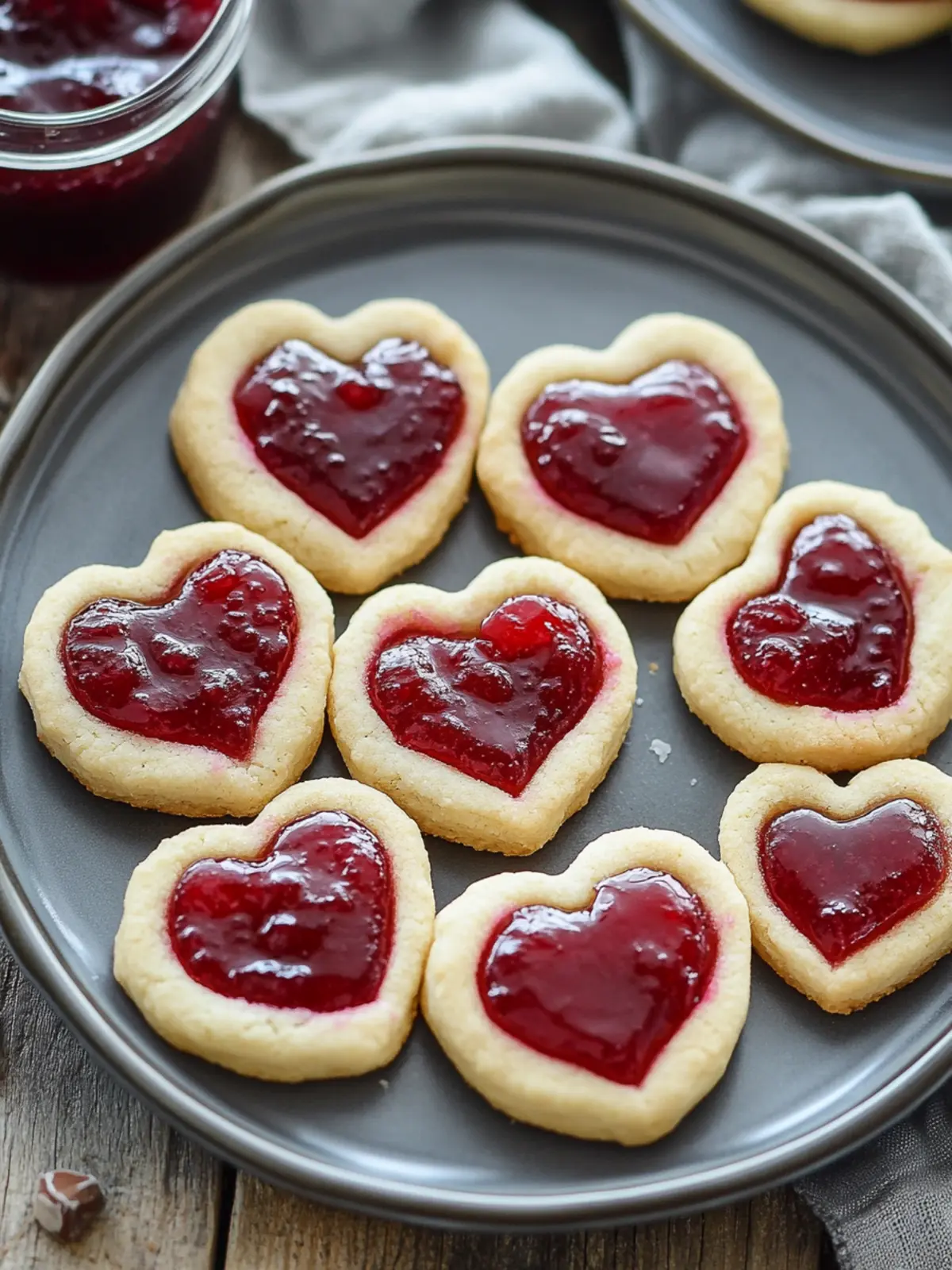 Heart Jam Cookies That Melt in Your Mouth with Love