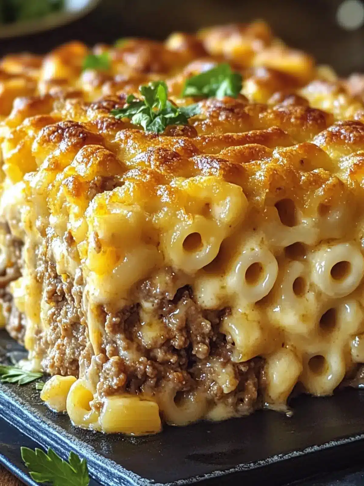 Irresistible Mac and Cheese Meatloaf Casserole Your Family Will Love