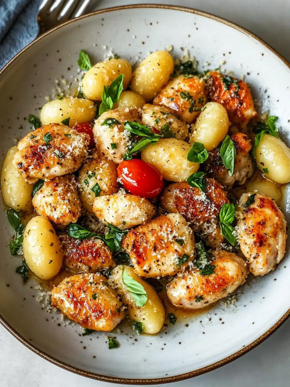 Crispy Garlic Chicken & Gnocchi: Your Cozy One-Pan Dinner Solution