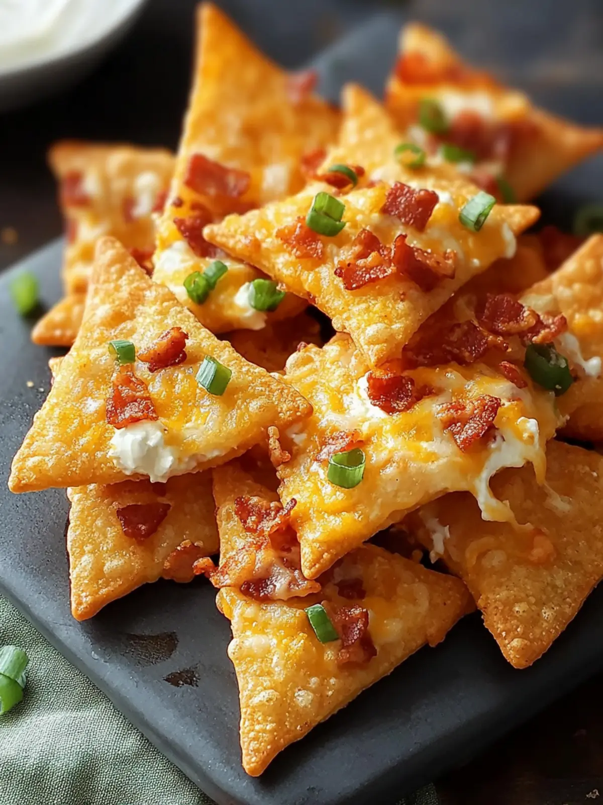 Bacon & Cream Cheese Stuffed Doritos for Game Day Bliss