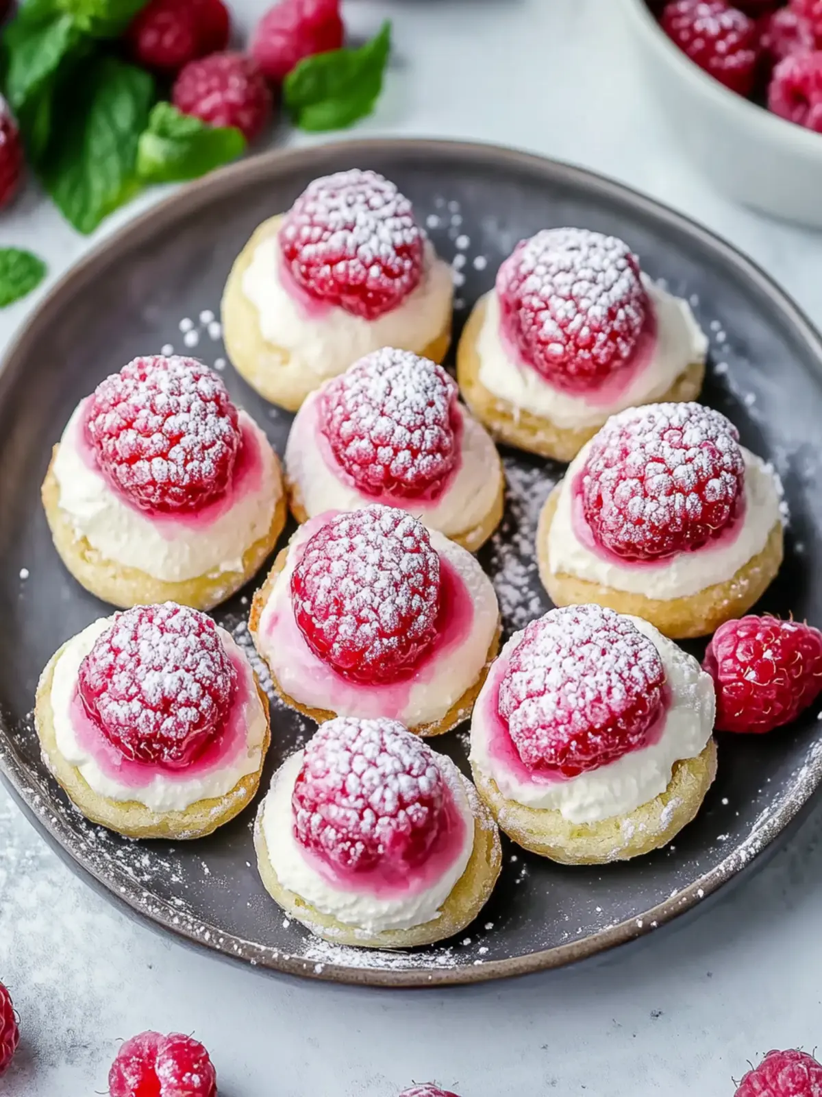 Irresistible Raspberry Cream Cheese Bites for Any Sweet Tooth