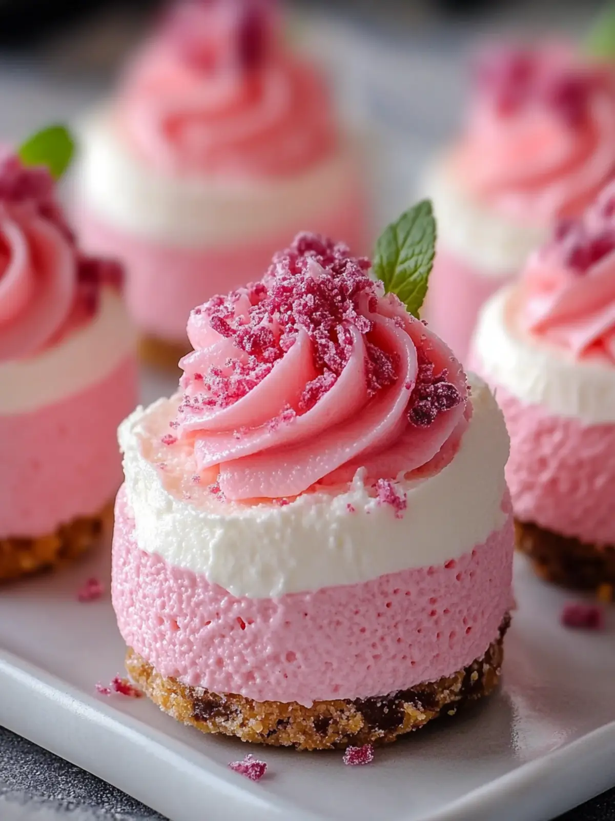Indulge in No-Bake Pink Velvet Cheesecake Bites Today