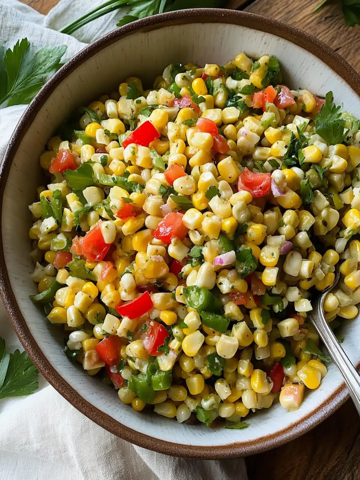 Shoepeg Corn Salad – A Refreshing Twist on Southern Classics