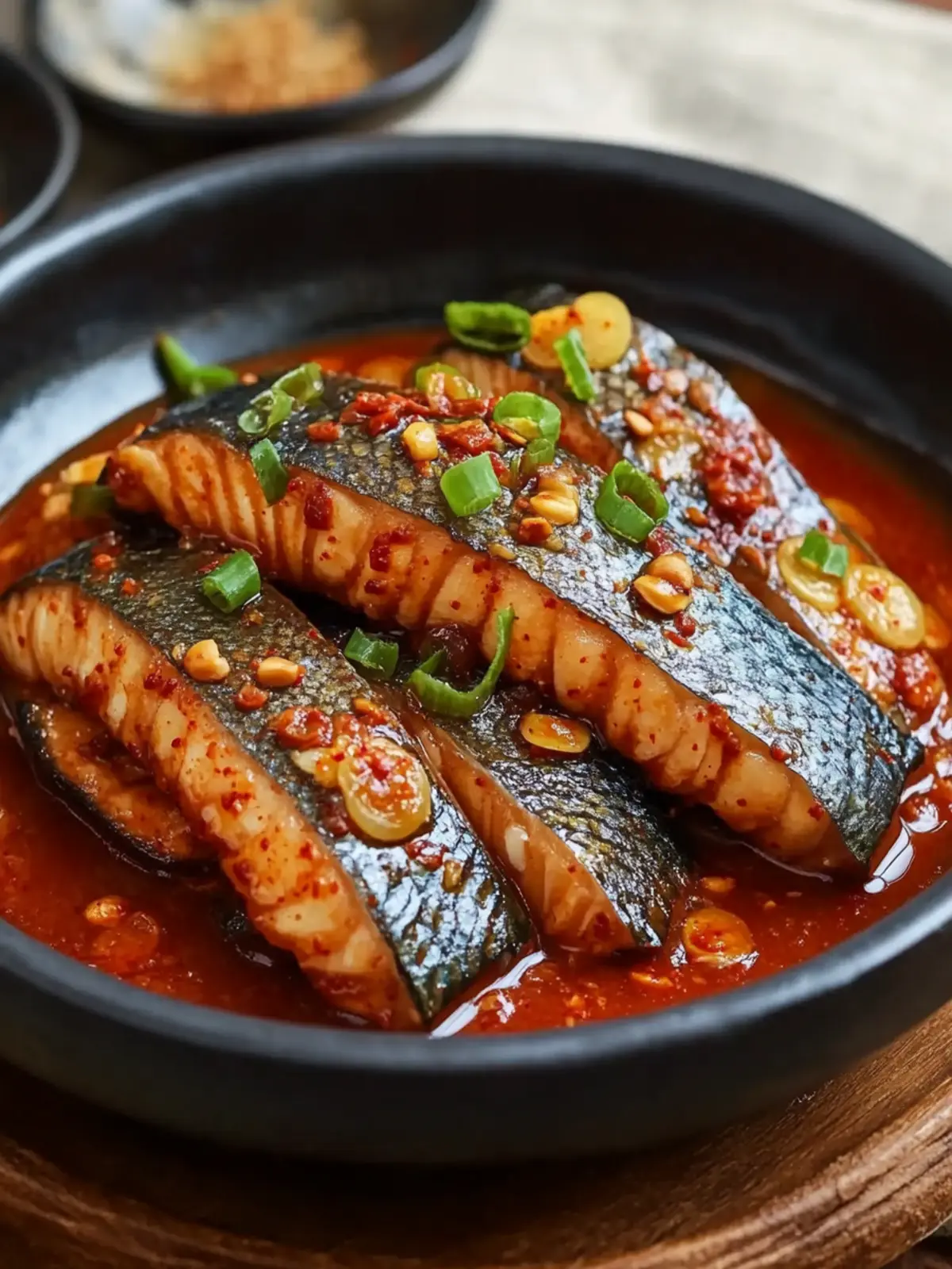 Korean Spicy Braised Mackerel Recipe for a Quick Dinner Treat
