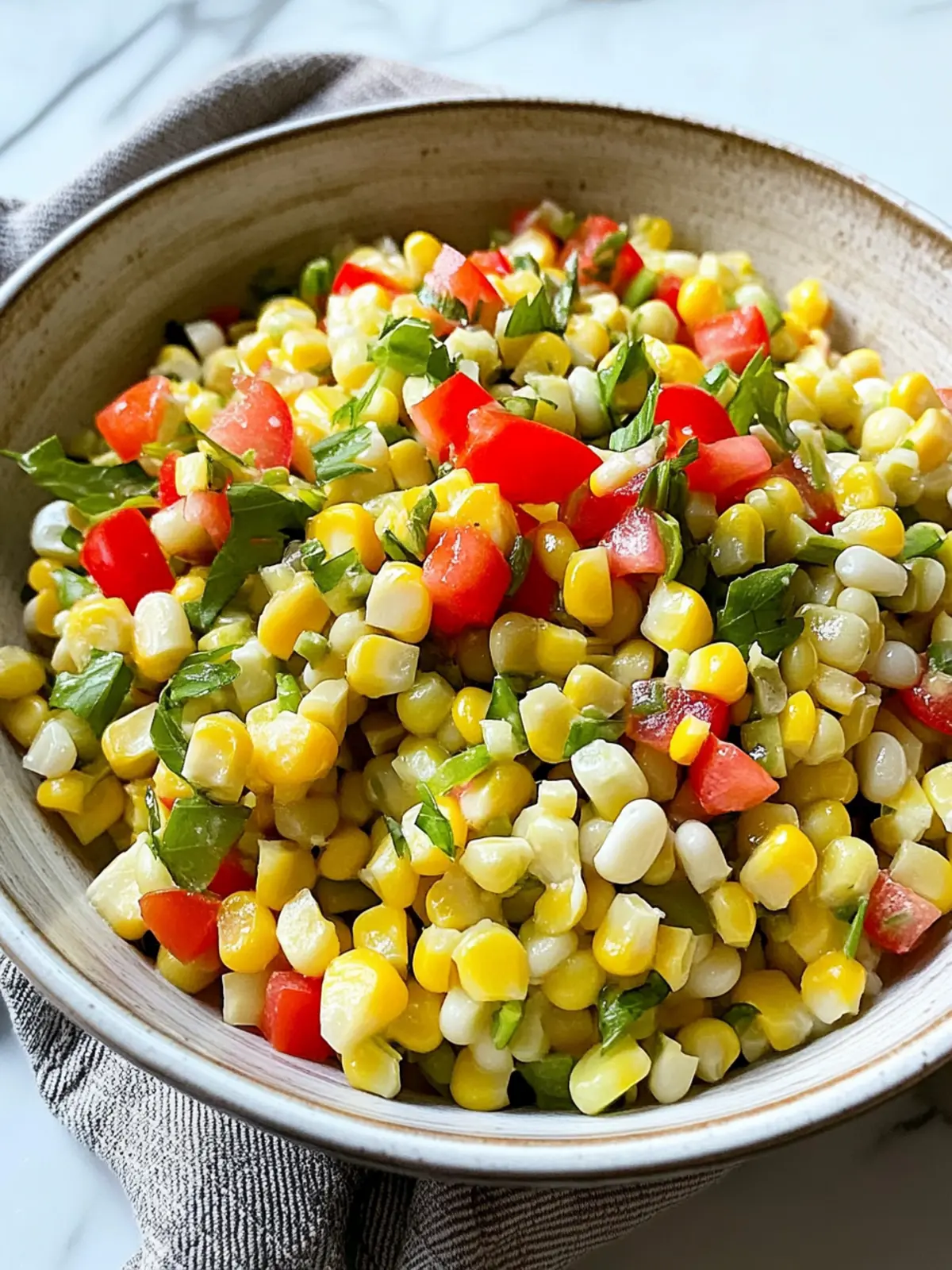 Shoepeg Corn Salad – A Refreshing Twist on Southern Classics