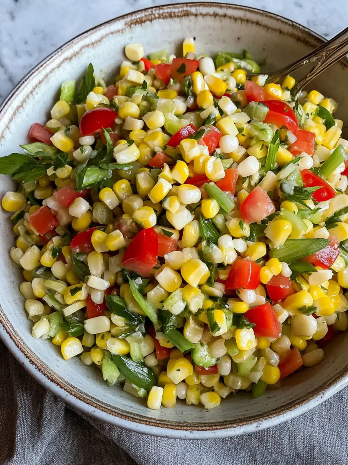Shoepeg Corn Salad – A Refreshing Twist on Southern Classics