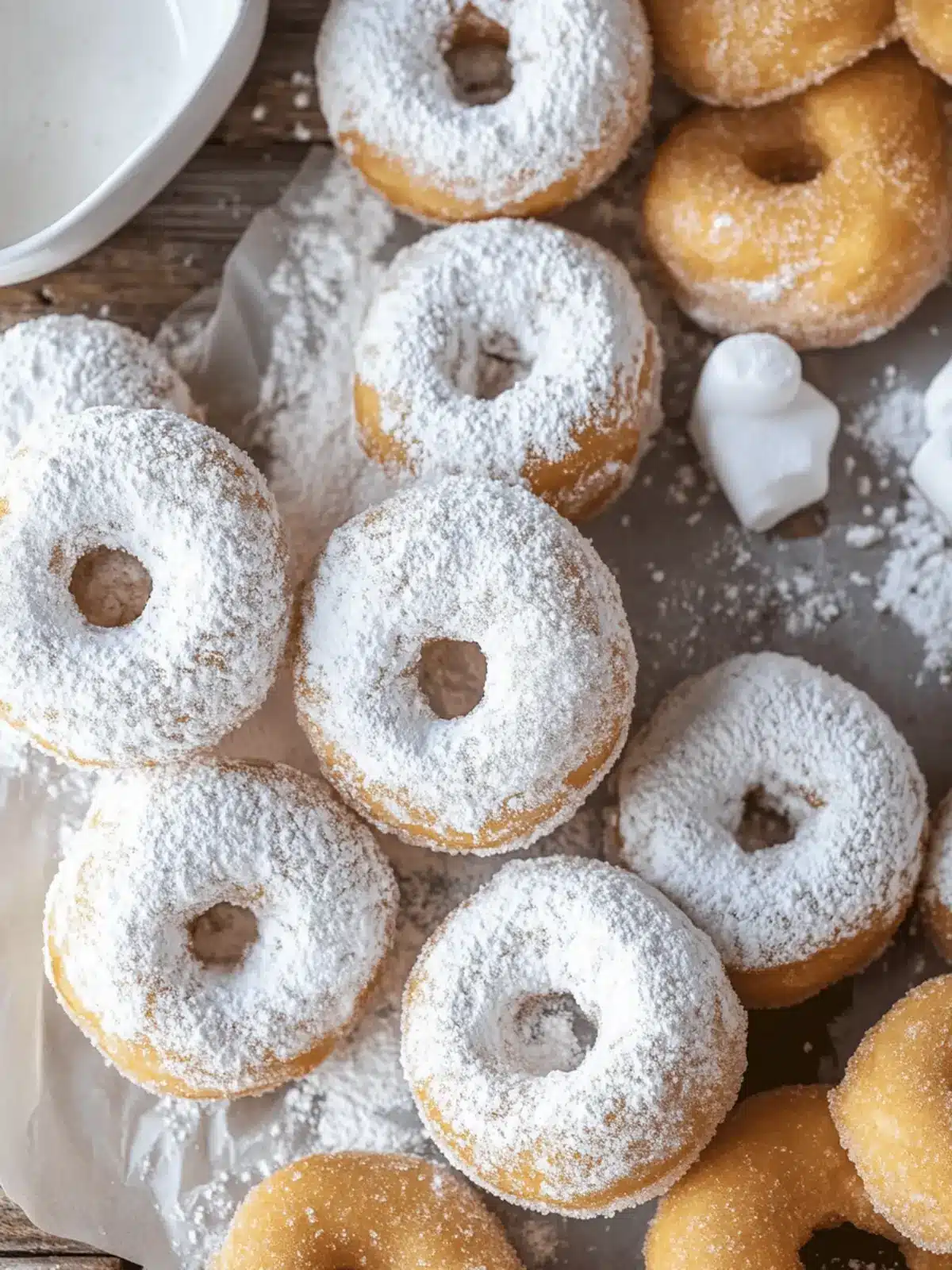 Fluffy Powdered Sugar Donuts You Can Make in 30 Minutes