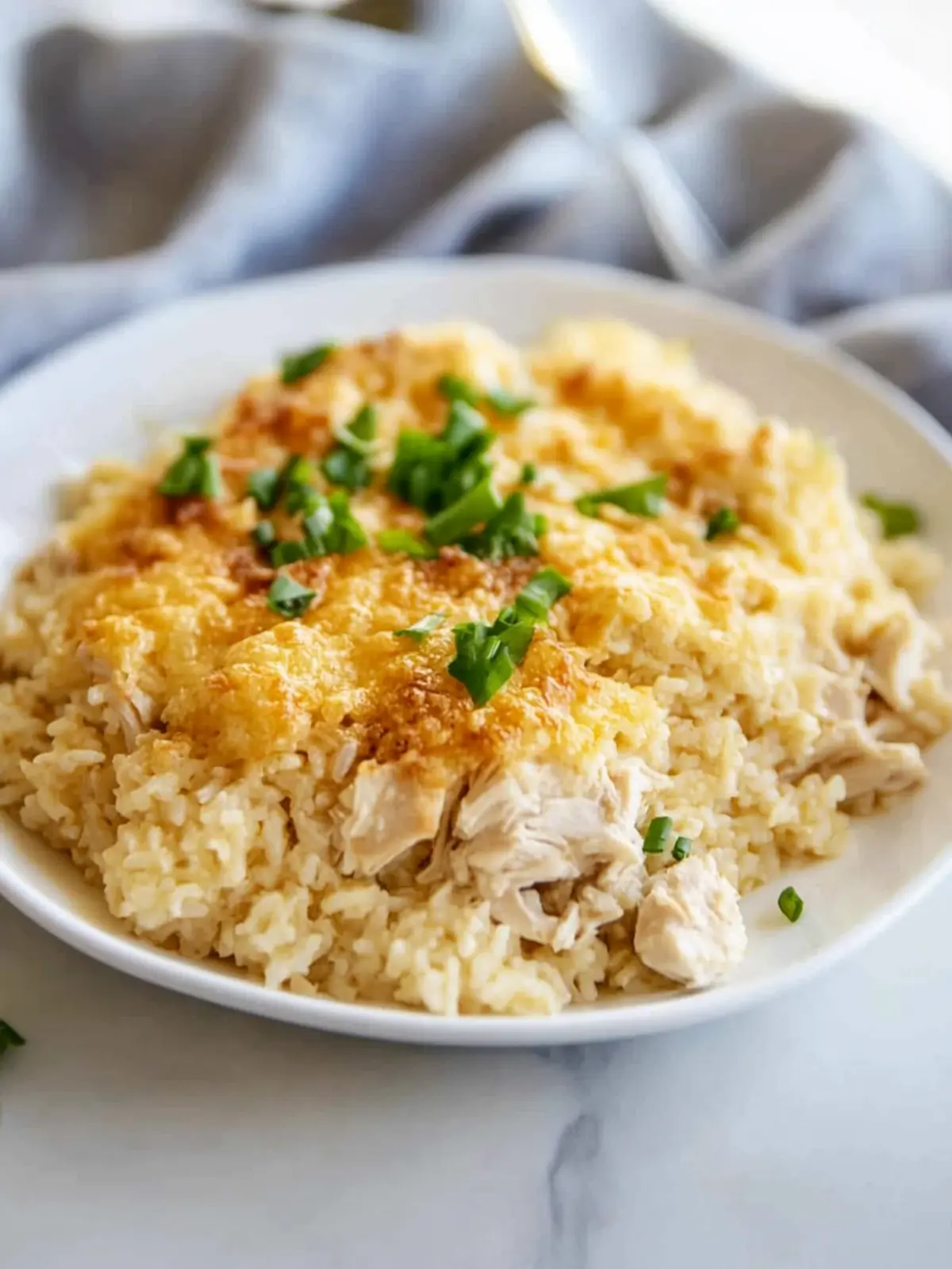 4 Ingredient Chicken Rice Casserole for Ultimate Comfort
