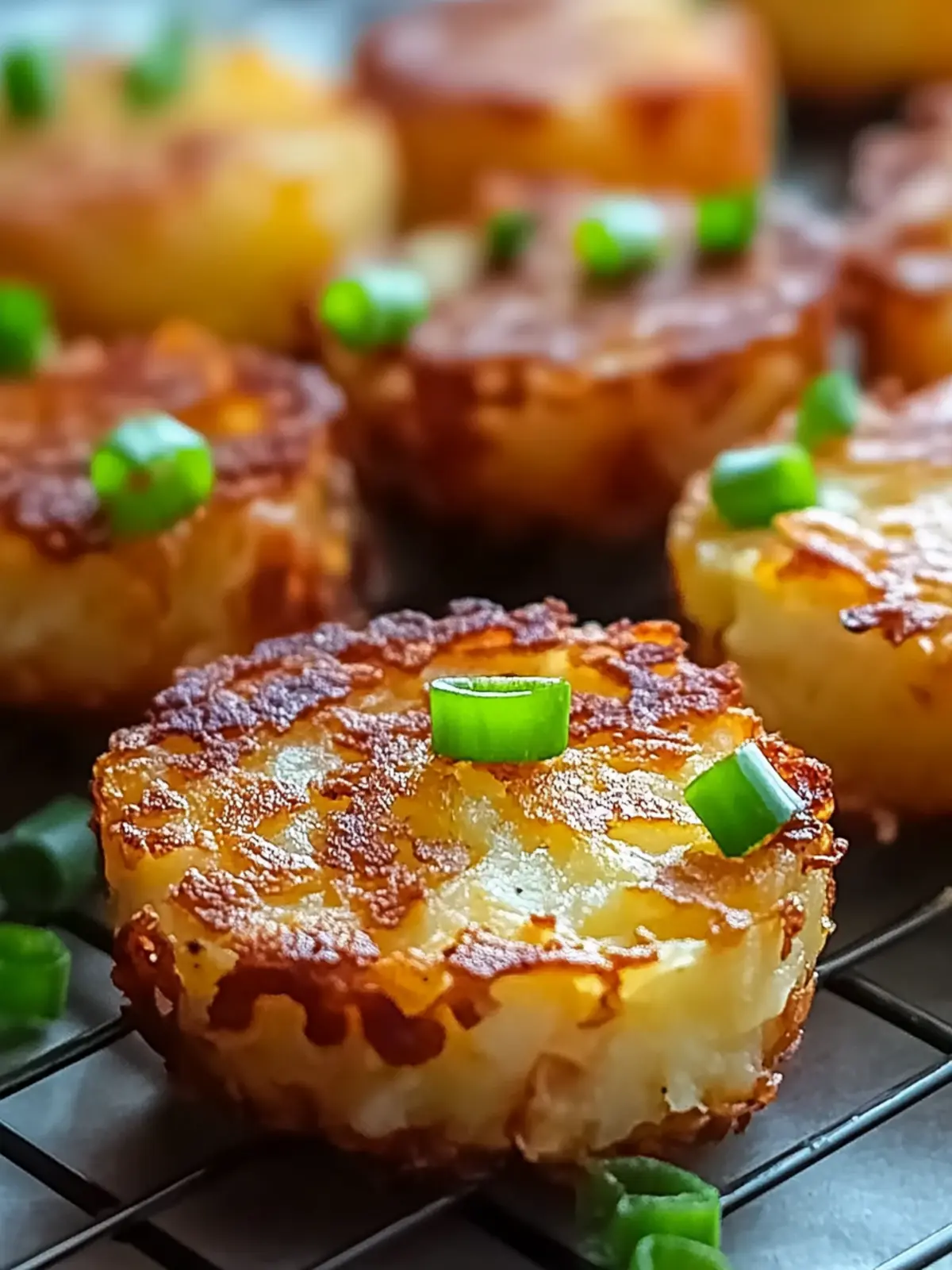 Crispy Loaded Hashbrown Bites for the Ultimate Snack Fix